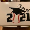 Class of 2024 Senior Baseball Graduation Svg, Dxf, Png, Sublimation ...