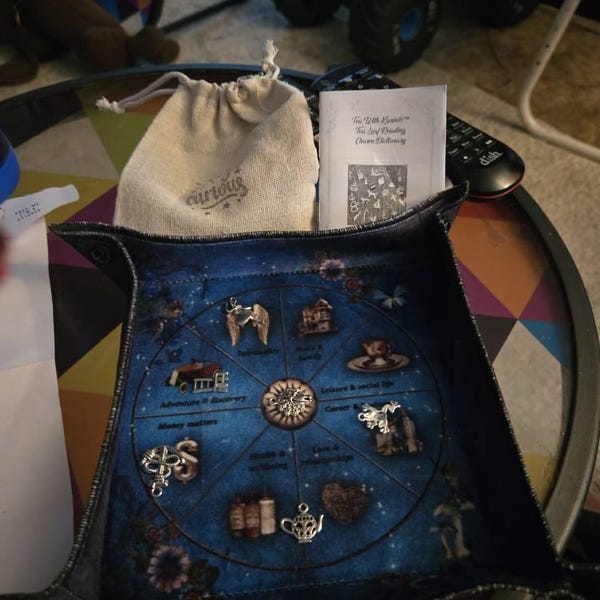 PRINTABLE | Charm Casting Mat | Divination | Not, Tarot | Pendulum ...