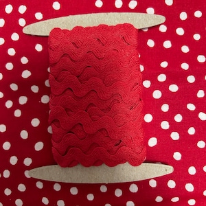 Jumbo Rick Rack in 49 COLORS 1 13/32 Inch Polyester Sewing Trim by the ...