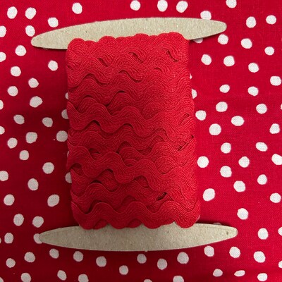 Rick Rack in 49 COLORS 4 Yd Cards 1/2 Inch Polyester Sewing Trim by the ...