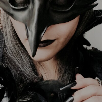 Black Goat Mask by Maskelle Masks is Flexible Washable Adult Size ...