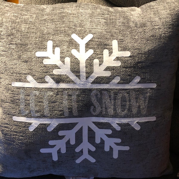 Snowflake SVG Cut File Svg/png Formats Split Snowflake Design With "let ...