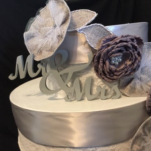 Mr & Mrs Script Word Wood Sign, Wooden Words, Sign Art, Rustic Cursive ...