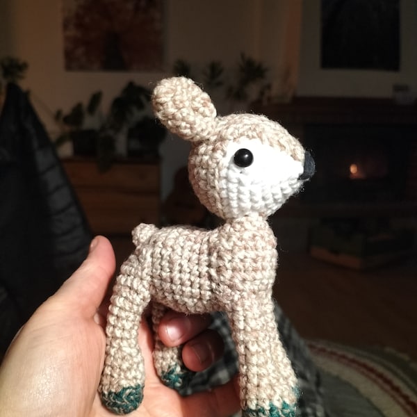 Small Deer Crochet Pattern - Etsy