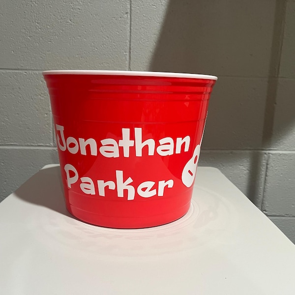 Custom Ice Bucket Gift Beer Bucket Personalized Ice Bucket Plastic ...