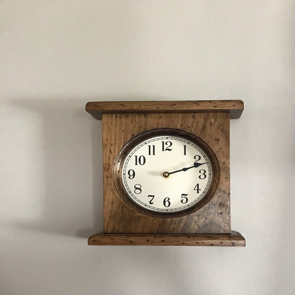 Small Wall Clock, Barn Clock, Mantle Clock, Country Clock, Farmhouse ...