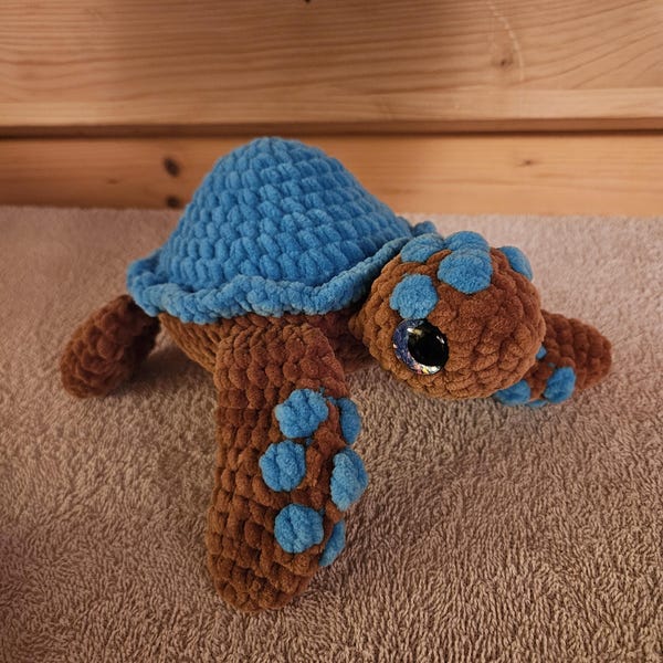 CROCHET PATTERN: Thea the No Sew Sea Turtle - Etsy