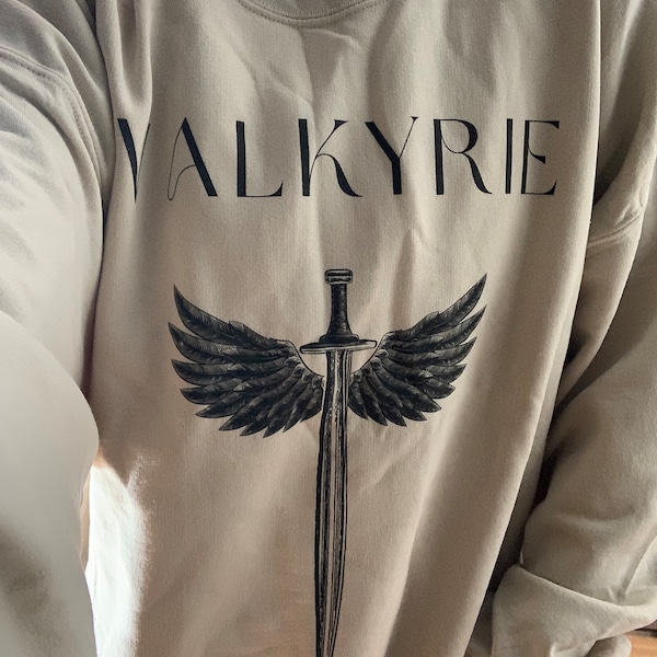 Valkyrie Sweatshirt, ACOSF Sweatshirt, ACOTAR Sweater, Nesta, A Court ...