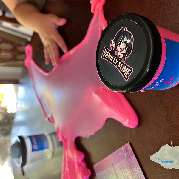 Peach Bingsu Crunchy Slime, Peaches, Slime Gifts, Scented Slime, Slime Shop, Peach Slimes, Lawn ...