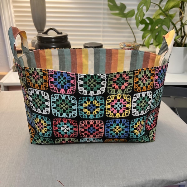 PDF Pattern for Storage Bin 3 Sizes, Sewing Pattern and Tutorial for ...
