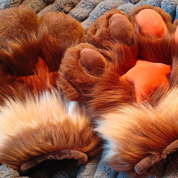 Werewolf Paws / Furry / Fursuit / Canine / Monster / Five Fingers ...