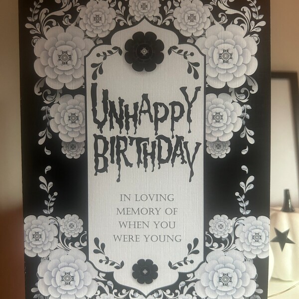 Unhappy Birthday. in Loving Memory of Your Youth - Dark, Alternative ...