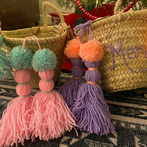 Moroccan Basket Backpack With Leather Straps - Etsy