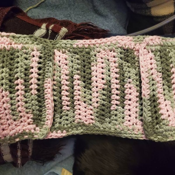 Crochet Pattern - Reusable Crochet Sweeper Cover Pattern - Sweeper Pad ...