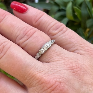 14K White Gold Finish Over 3.00 Carat Princess Cut Signity - Etsy