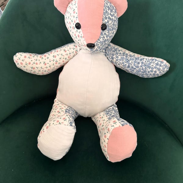 Memory Bear Pattern Simplicity A2115 Pattern Plush Sewing Pattern ...