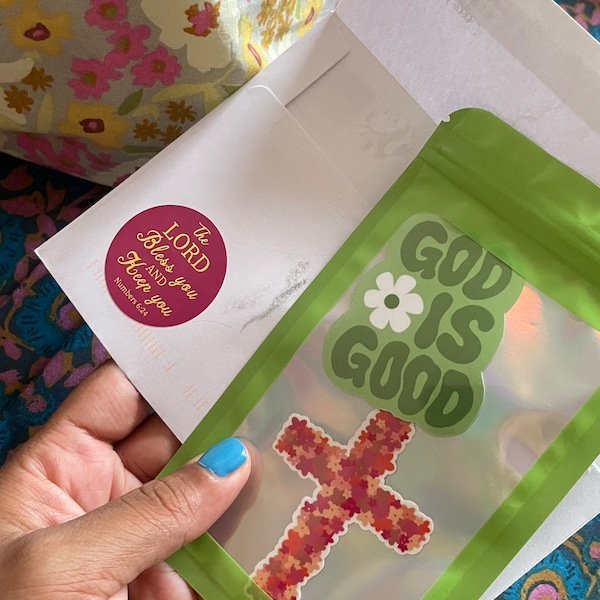 Jesus Loves You Sticker, Christian Sticker, God is Good, Jesus Loves ...