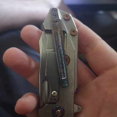 Fits Chris Reeve Large Sebenza 21 Models ONLY TITANIUM Replacement ...