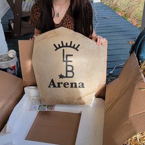 Personalized Monogram Name Rock - Engraved Stone - Custom Personalized ...