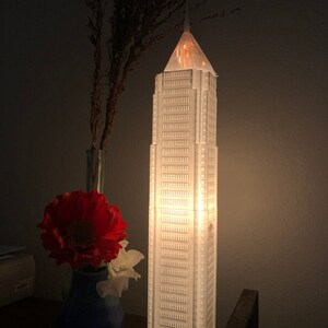 Chrysler Building Lamp and Model, Detailed, 3D Printed, Home Decor ...