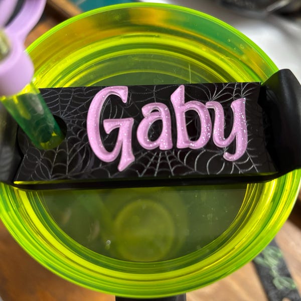 Sea Turtle Stanley Name Plate, Turtle Name Plate, 40oz Stanley Name ...