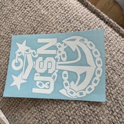 USMC Yellow Footprints With EGA If You Have to Ask Car Truck Van Window ...