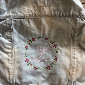 Machine Embroidery LETTER C Uppercase 96cm /3.80 Tall - Etsy
