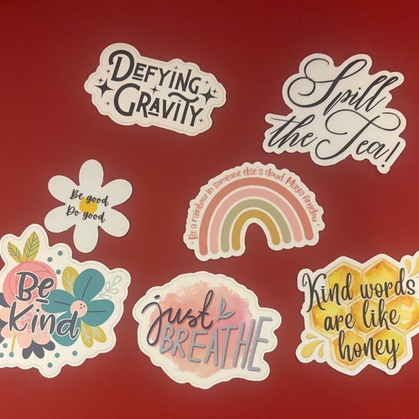 Defying Gravity Sticker: Waterproof Laptop/water Bottle Decal - Etsy