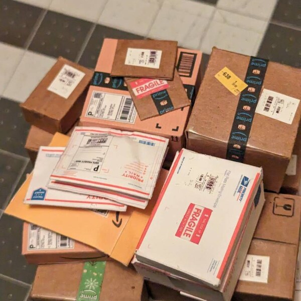 PRINTABLE Template | MAKE a Mailbox! Miniature USPS Mail Drop Box With ...