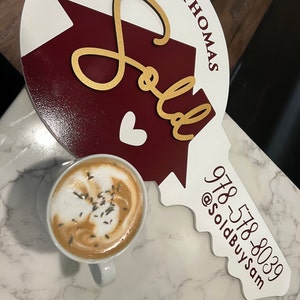 Custom CAR DEALERSHIP Sold Sign Care Salesman Gift Sold Car | Etsy