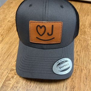 Custom Leather Patch Hats Retro Classics Trucker Snapback Stitched,not ...