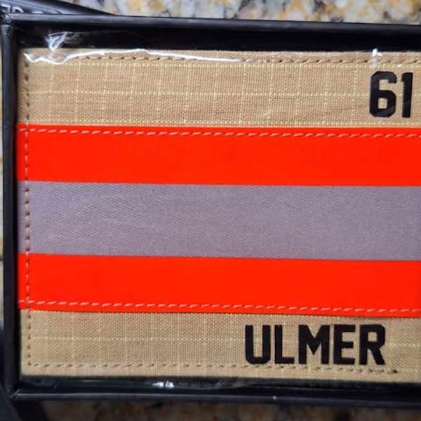 Firefighter Wallet – Custom Turnout Bunker Fabric Gift, Unique ...