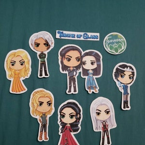 Chibi ACOTAR Couples Stickers From the Series A Court of - Etsy