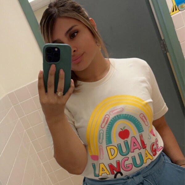 Dual Language Teacher Shirt, Dual Language Crew, Bilingual Teacher ...