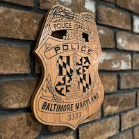 Patterson Police Badge SVG - Etsy UK
