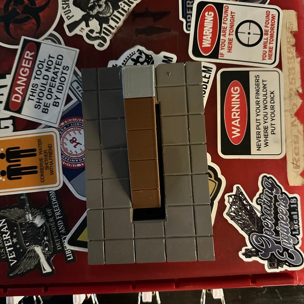 Minecraft-inspired Double Lever Light Switch Plate - Etsy