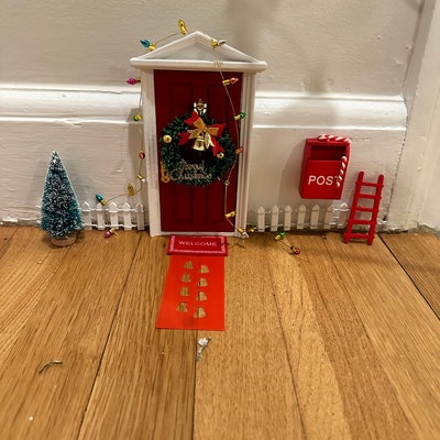 Christmas Elf Door, Magic Elf Door, Elf Accessories, Elf Doll, Elf ...
