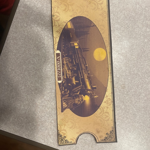 Printable Polar Express Train Ticket: Christmas Movie Night (instant ...