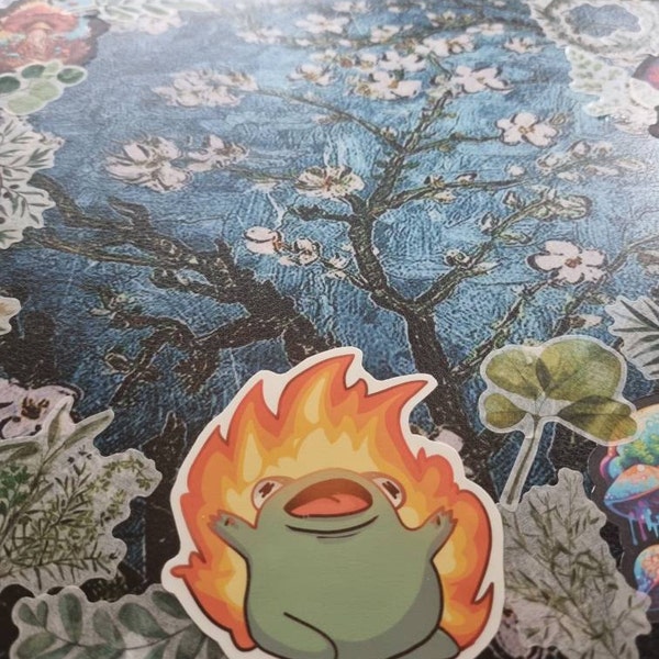 Arson Frog Sticker // Frog Meme Stickers, Frog Sticker for Luggage ...