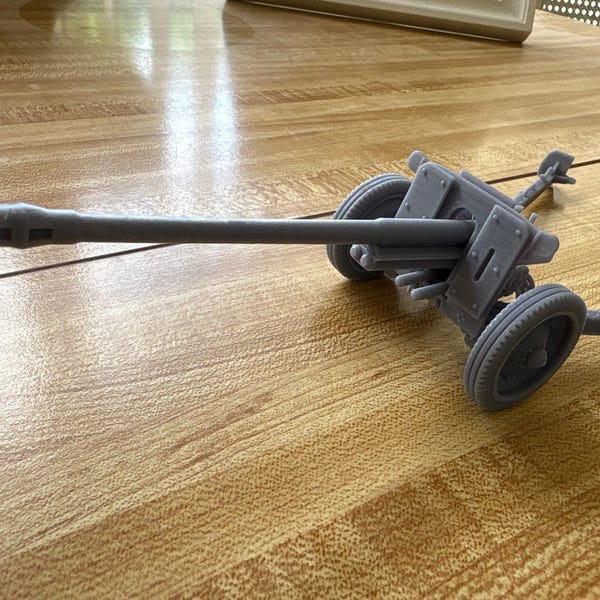 WWII German Limber M42 Towing Pak38 With Crew Various Scales Historical ...