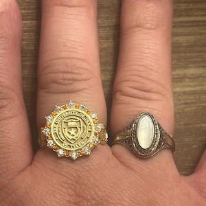 Graduation Ring , Graduation Gift , Personalized Ring , Personalized ...