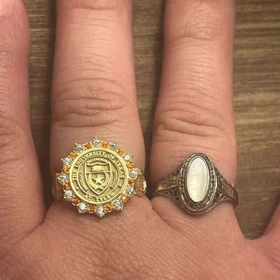 Graduation Ring , Graduation Gift , Personalized Ring , Personalized ...