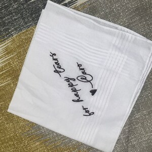 Loving Memory Gift/ Funeral Handkerchief/ in Memory Funeral ...