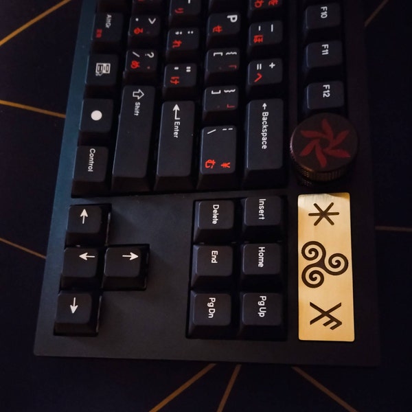 Keychron Q/V Series Badge (acrylic/aluminum/stainless Steel/brass) - Etsy