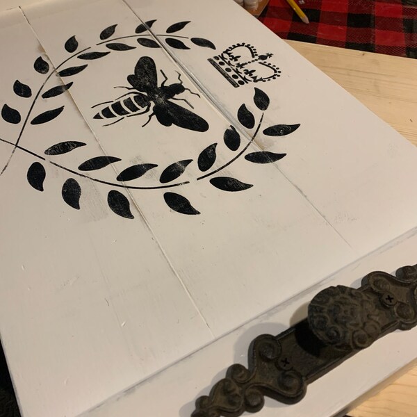 Euro Stencil Design ... Patisserie Fleur De Lis Laurel Weath French ...