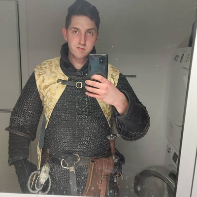 Roman Lorica Hamata Roman Chainmail Armor Construction Alternating 6mm ...