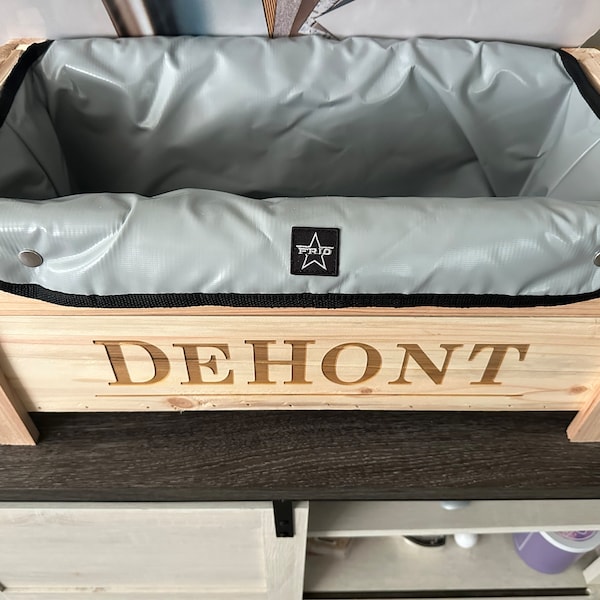 Refreshment Bar, Hostess Gift, Wood Ice Chest, Personalized Birthday ...