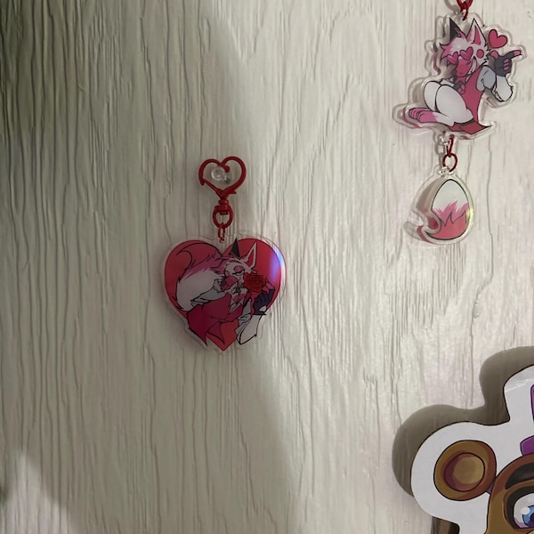 STICKER Funtime Foxy Valentines FNAF | Matte Vinyl - Etsy