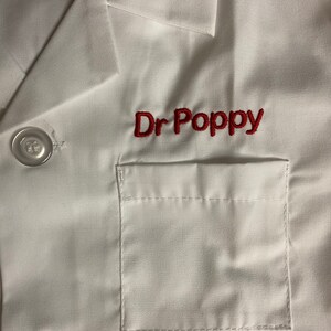 Personalized Kids Dinosaur Lab Coat With Tyrannosaurus Rex | Etsy