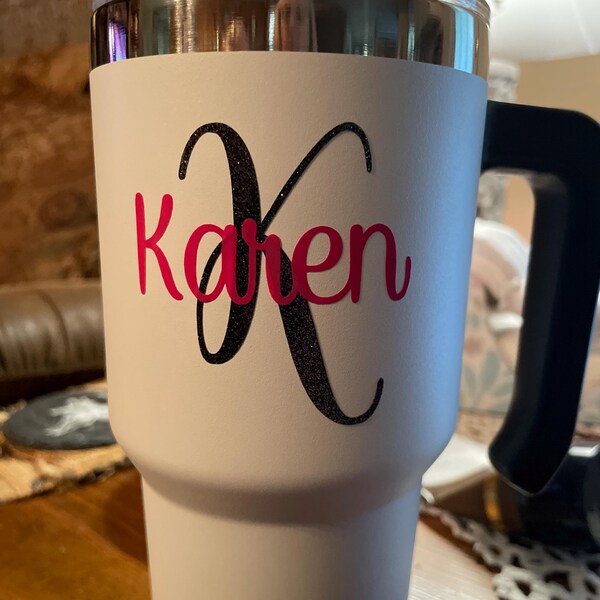 Name Decal, Yeti Name Stickers, Custom Name Sticker, Decals for Cars ...